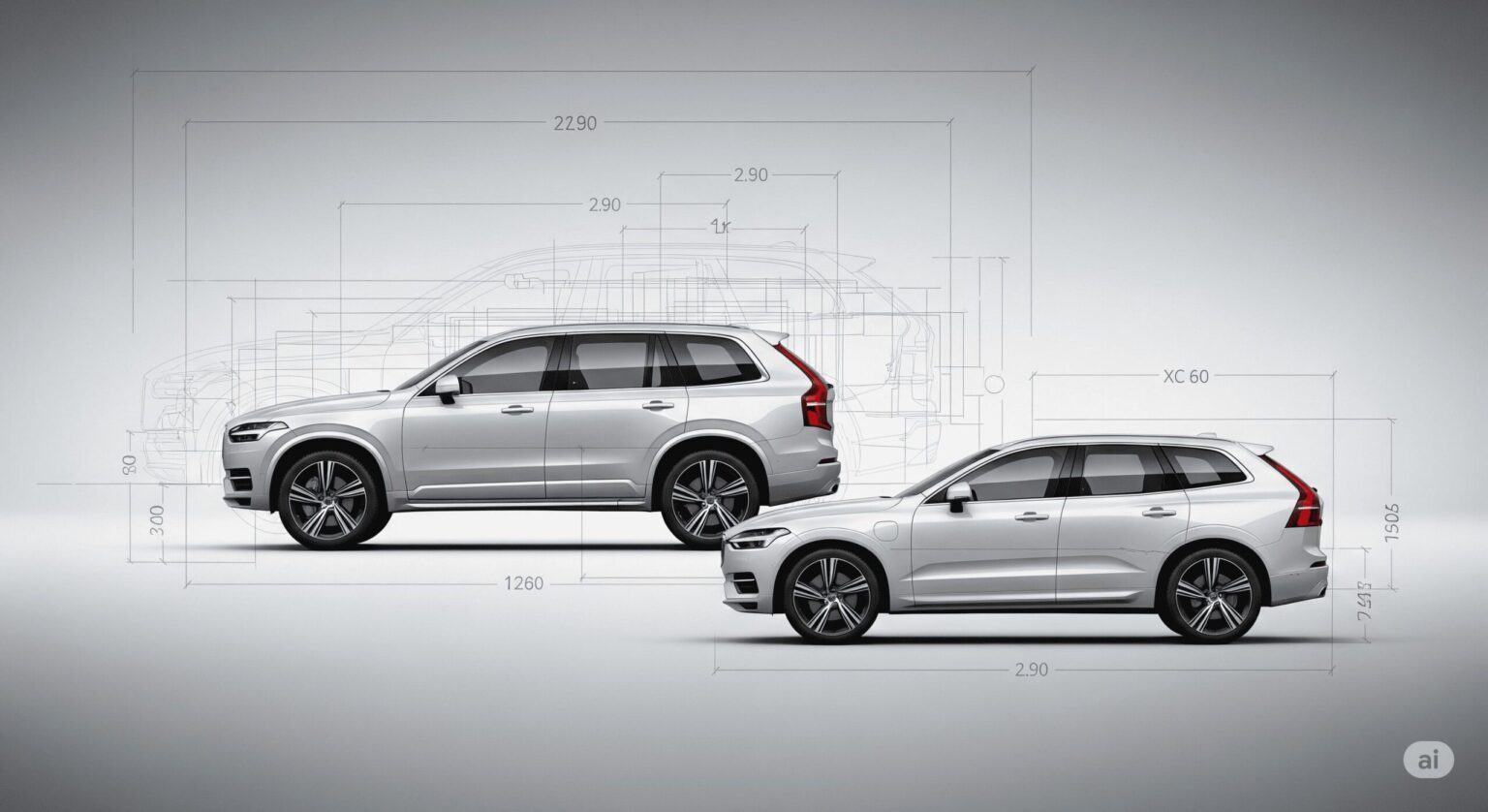 XC90のサイズを徹底比較！中古やライバル車との違い - The SUV Edition